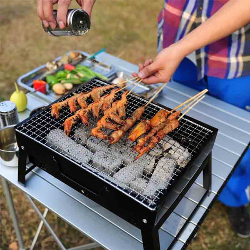 Foldable Charcoal BBQ Grill - Garden Wizard Shop