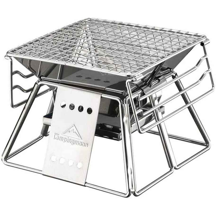 Portable Stainless Steel BBQ Grill - Garden Wizard Shop
