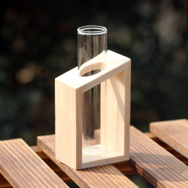 Crystal Glass Test Tube Vase - Garden Wizard Shop