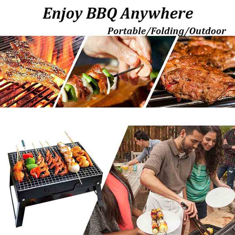 Foldable Charcoal BBQ Grill - Garden Wizard Shop